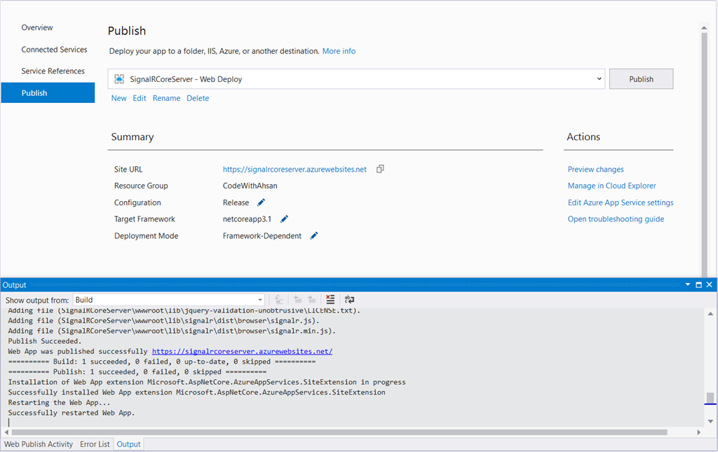 Xamarinandroid Realtime App With Signalr Aspnet Core 